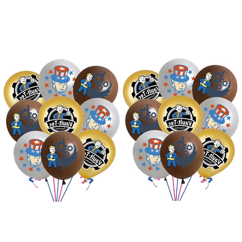 Fallout Balloons Party Supplies Birthday Favors Decorations Decor Kit ...