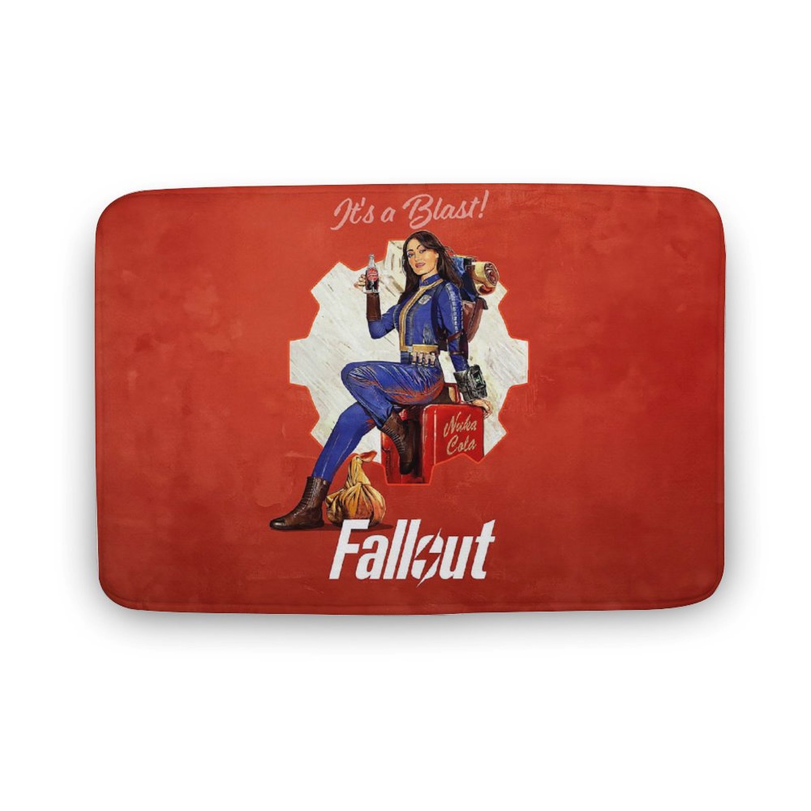 Fallout Bathroom Rugs, Extra Soft And Absorbent Bath Mat, Non-Slip ...