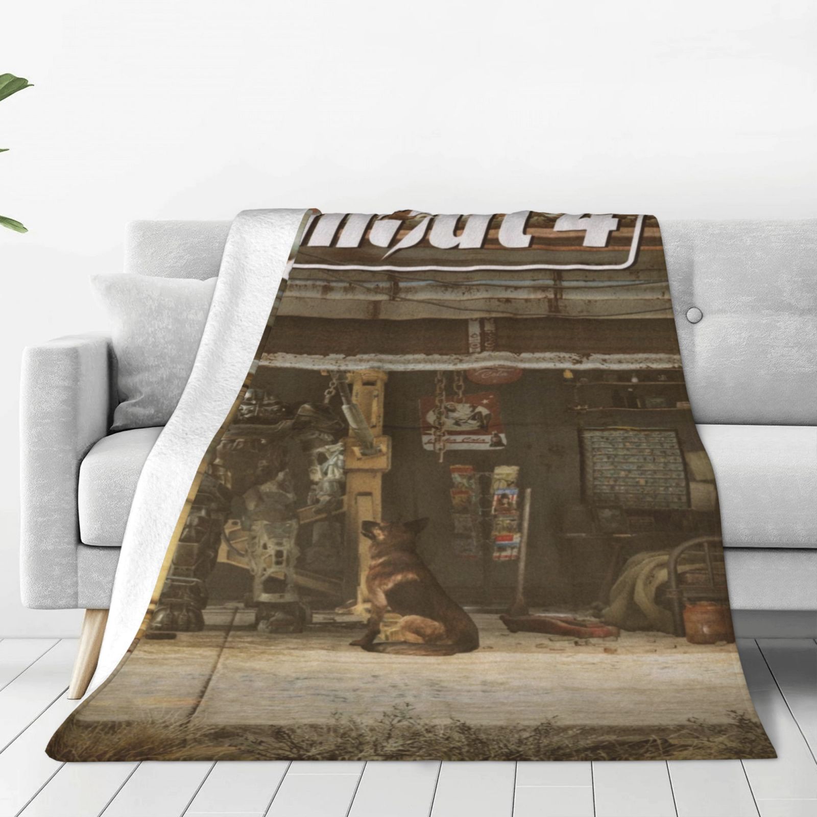Fallout Blanket Anime Soft Micro Fleece Blanket All Season Lightweight ...