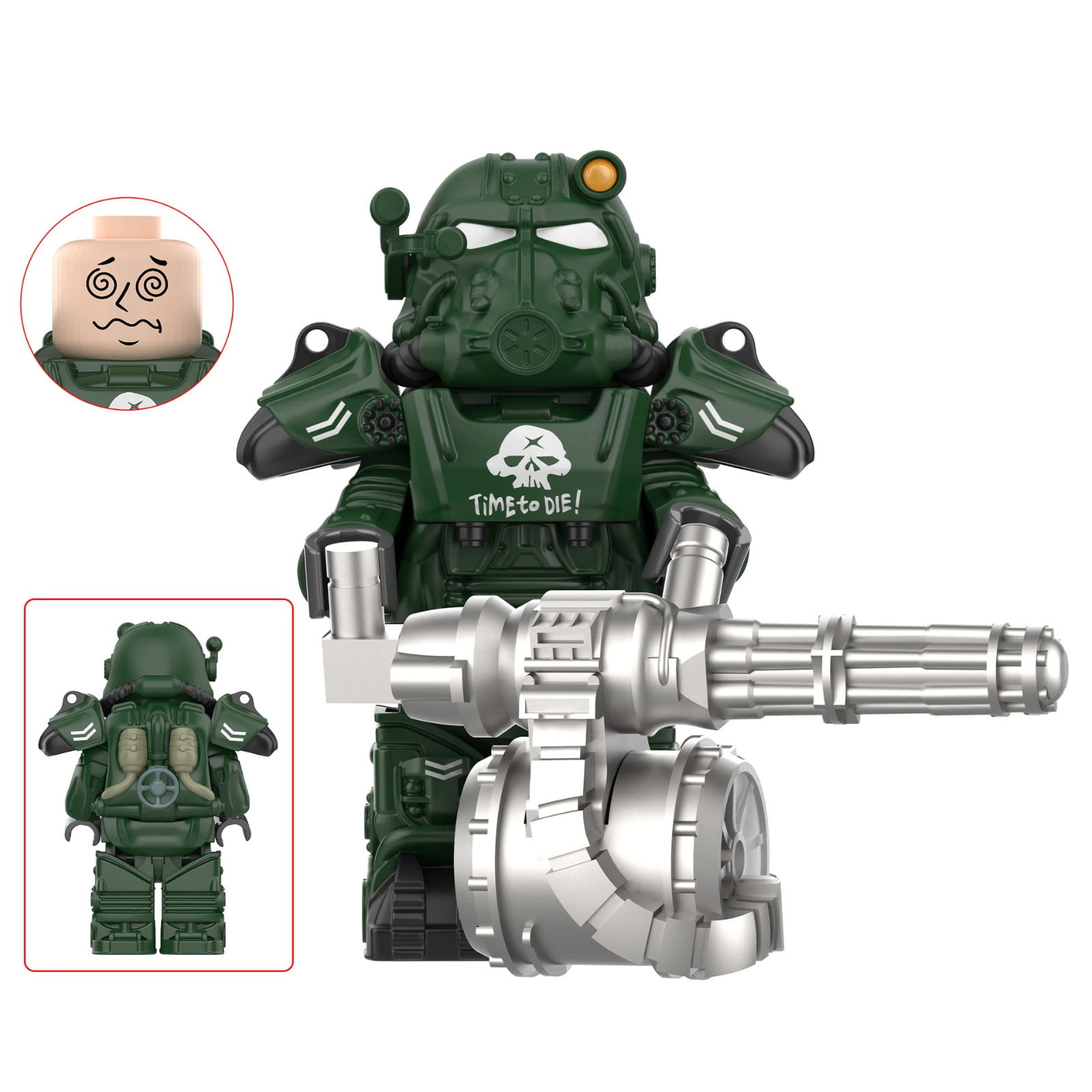 Fallout Building Block Minifigure Set – 11PCS Action Figures Including ...