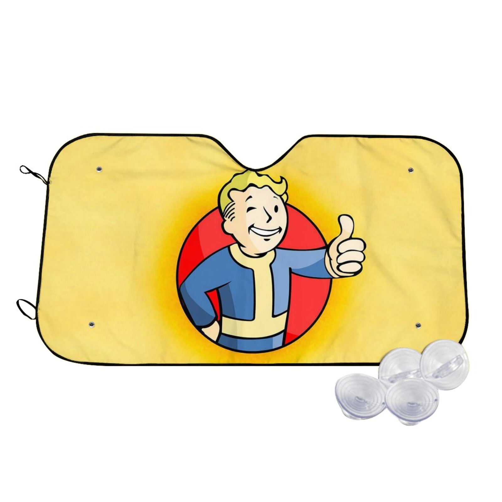 Fallout Car Windshield Sun Shade, Foldable Sun Shade for Car Truck SUV ...