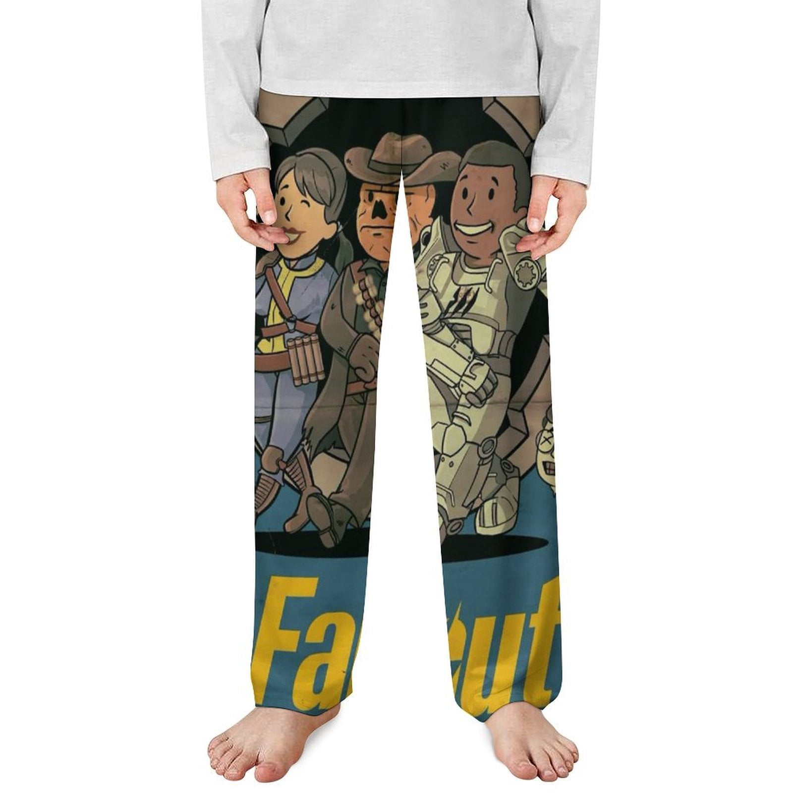 Fallout Children's Pajamas Straight Leg Pants Soft Pants Lounge ...
