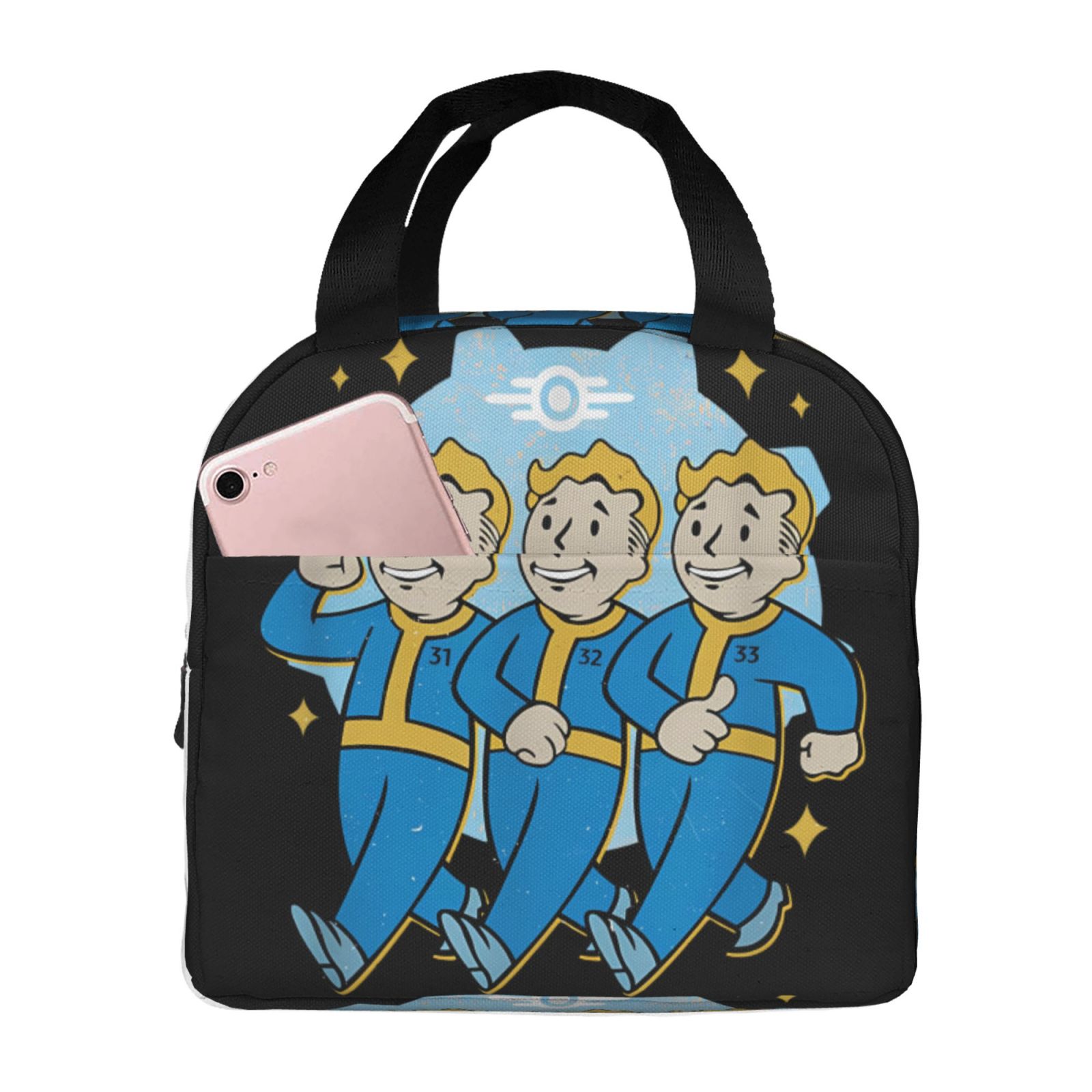 Fallout Classic Lunch Bag Insulated Lunch Box Soft Cooler Cooling Tote ...