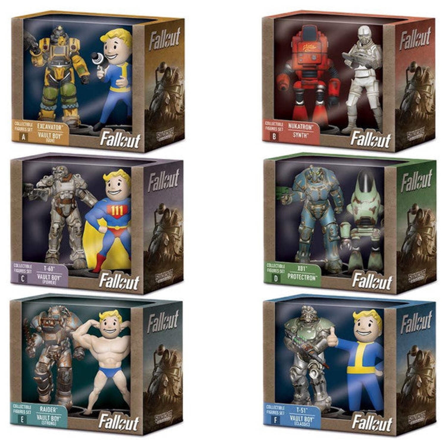 Fallout Collectible Figures - SYNDICATE COLLECTIBLES - Walmart.com