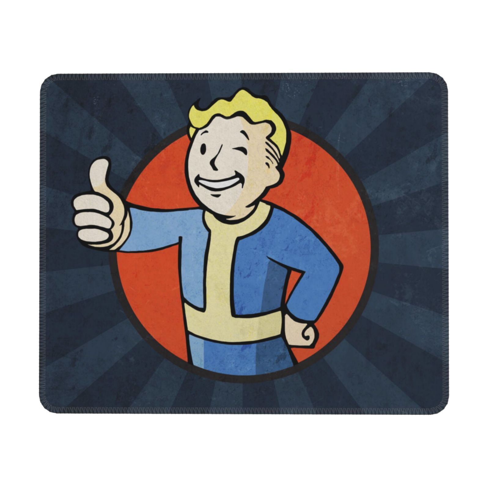 Fallout Desk Mat, Gaming Mouse Pad Mat with Non-Slip Base Stitched ...