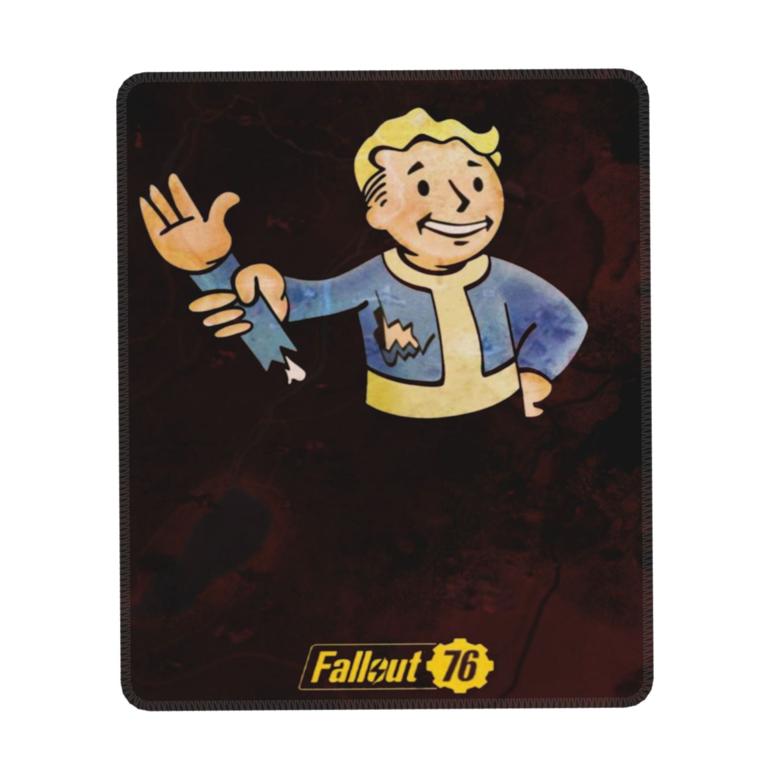 Fallout Desk Mat, Gaming Mouse Pad Mat with Non-Slip Base Stitched ...