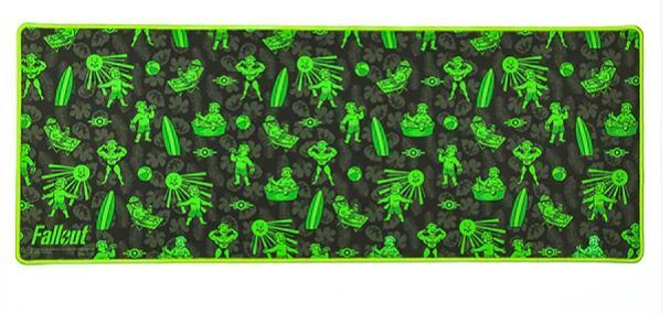 Fallout Desktop Vacation Nuclear Deskmat XL Mouse Pad Mat Bethesda ...