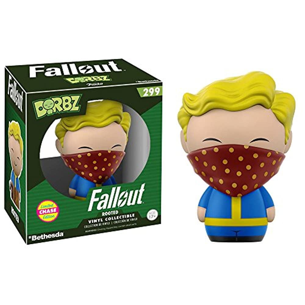 Fallout Dorbz Vault Boy Rooter Vinyl Figure Chase Variant - Walmart.com