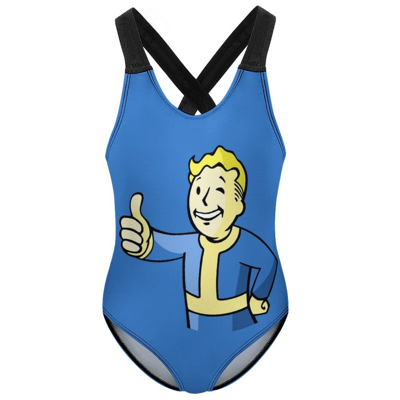 Fallout Girls One-piece Swimsuit Beach Pool Kids Swimwear Bathing Suit ...