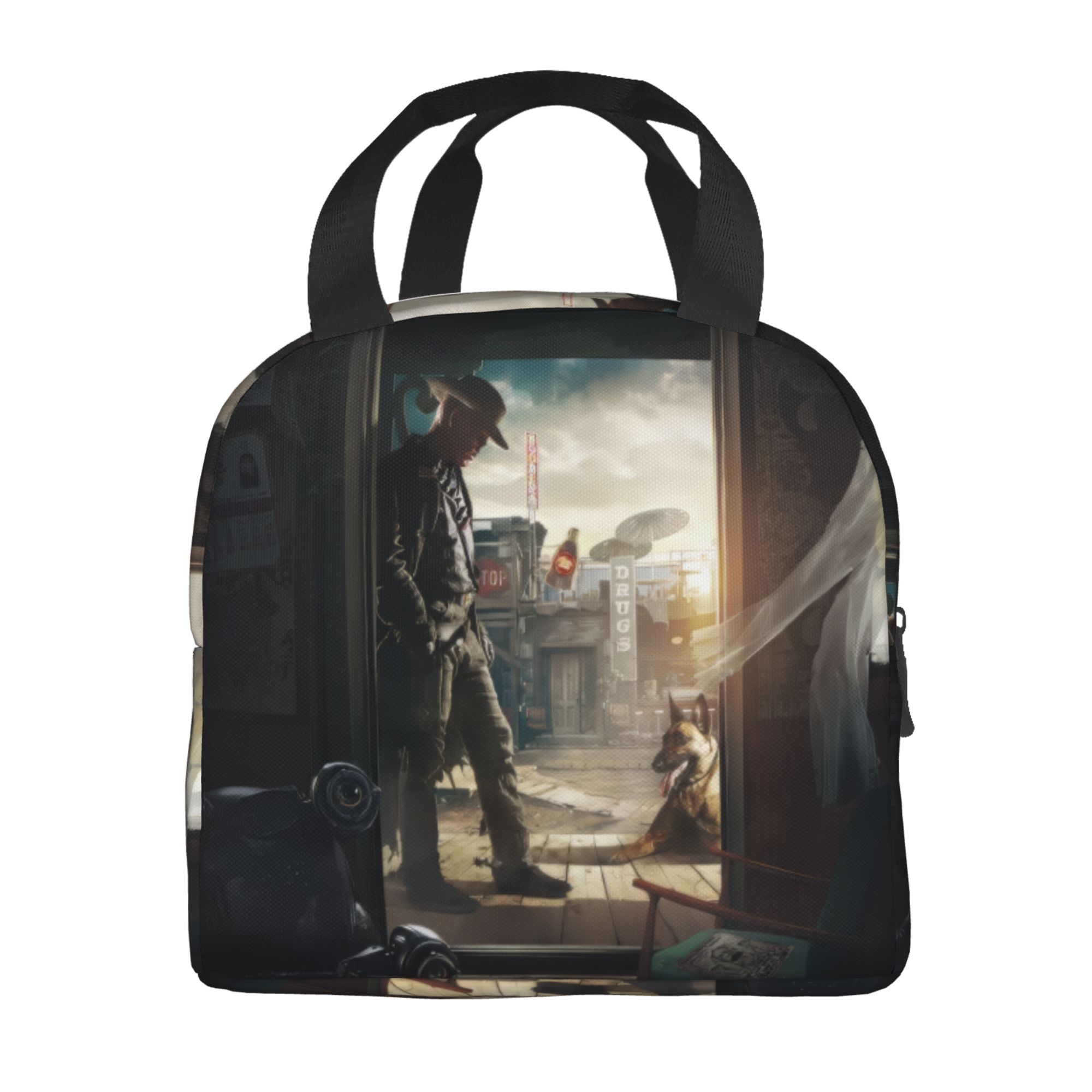 Fallout Insulated Lunch Bag, Reusable Lunch Box Container Waterproof ...
