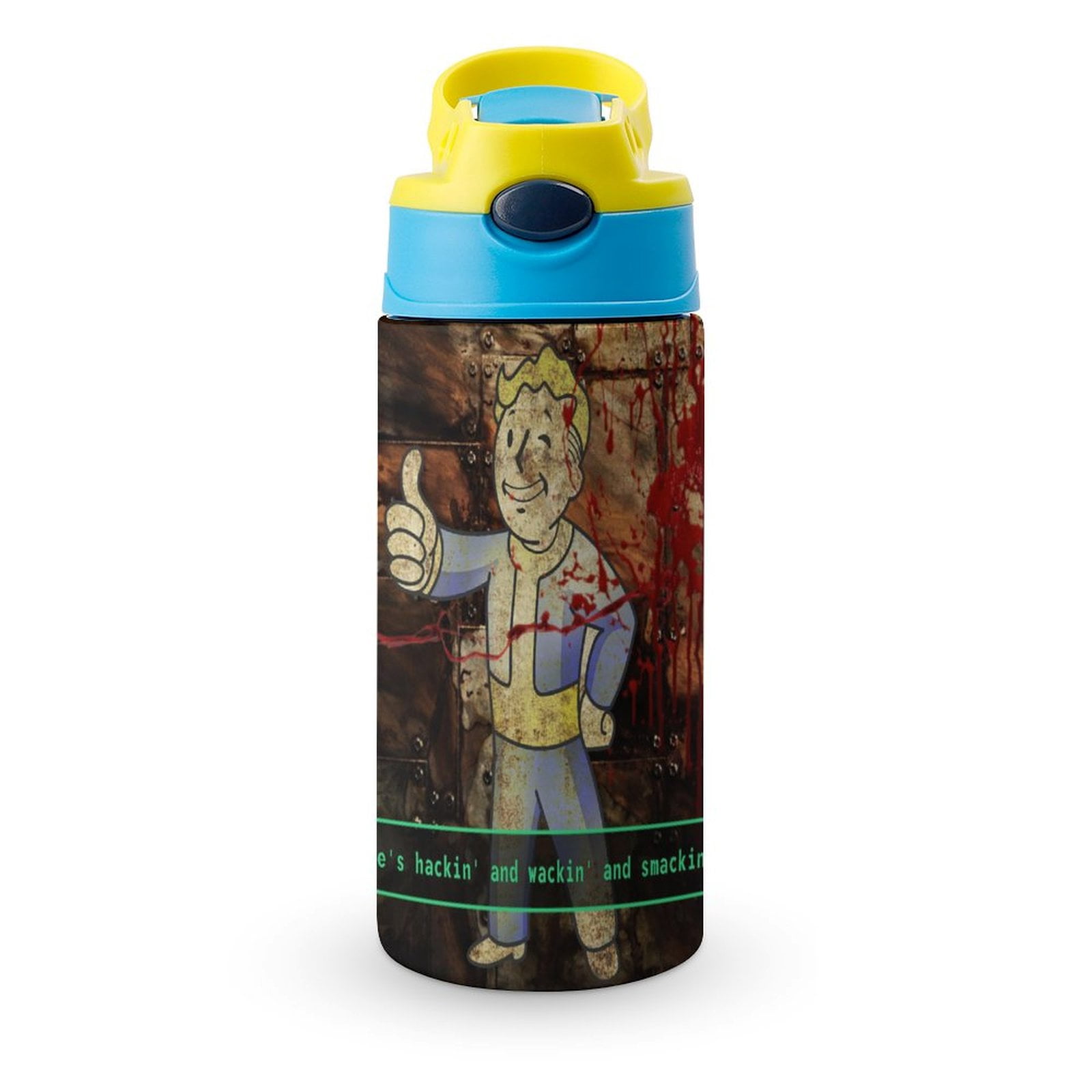 Fallout Kids Straw Water Bottle, Stainless Steel Vacuum Insulated Water ...