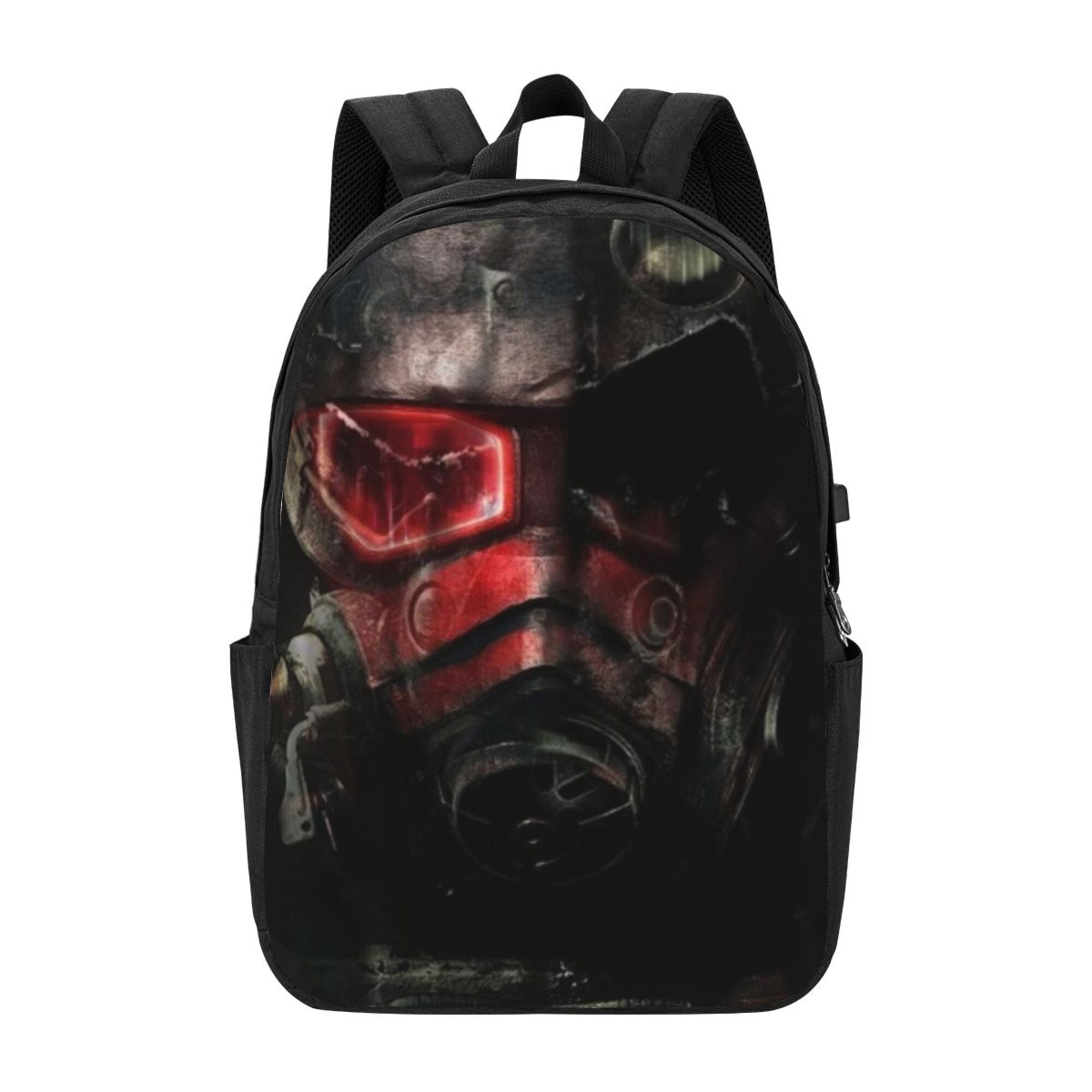 Fallout Laptop Backpack With USB Charging Port, Horror Movie Laptop Bag ...