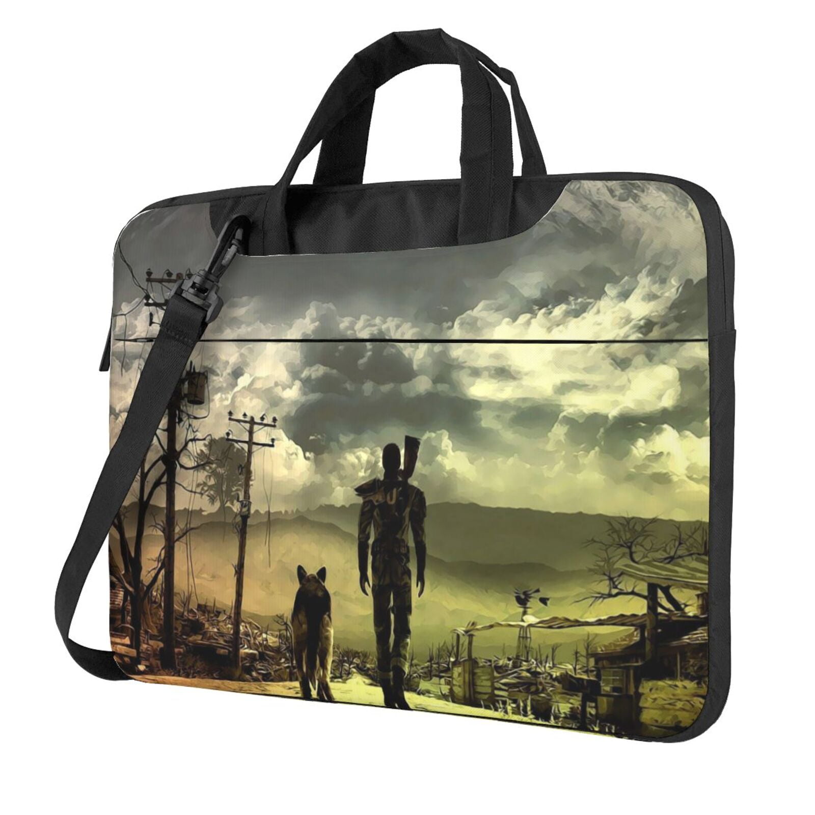 Fallout Laptop Shoulder Bag for Women Men, 14 inch Computer Laptop Bag ...