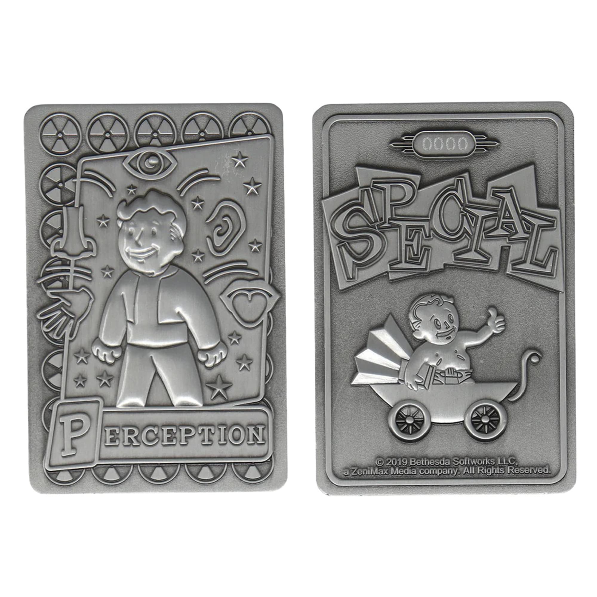 Fallout Limited Edition Replica Perk Card | Perception - Walmart.com