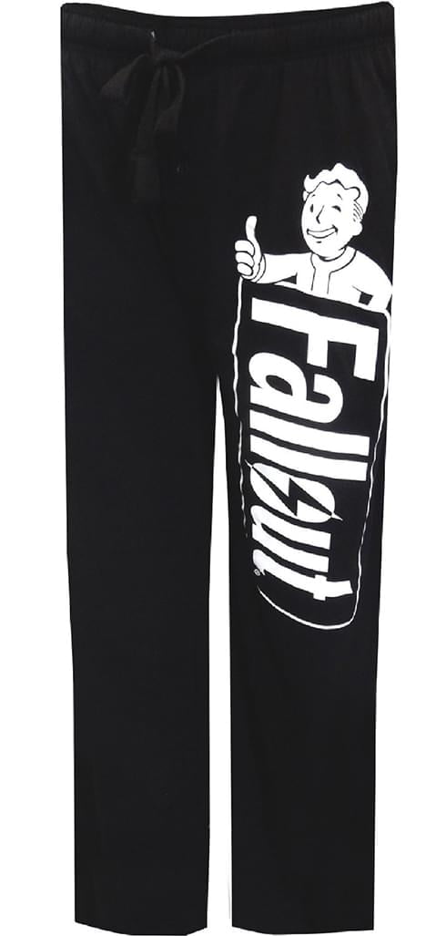 Fallout Logo Men's Lounge Pants, Black, Small - Walmart.com