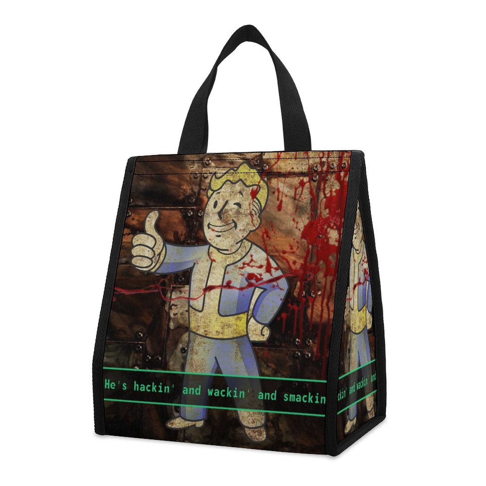 Fallout Lunch Bag, Insulated Lunch Box Large Capacity Reusable ...