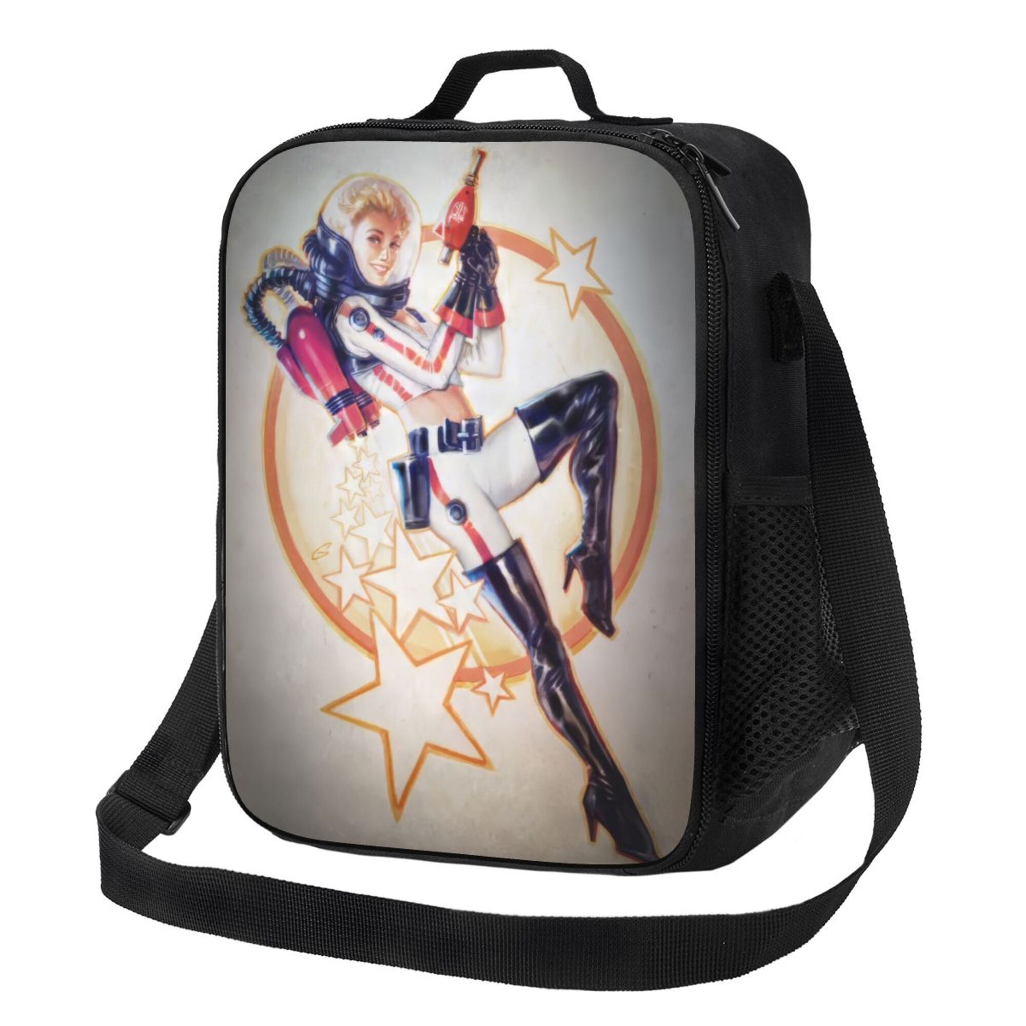 Fallout Lunch Bag, Insulated Shoulder Lunch Box Reusable Tote Bag ...