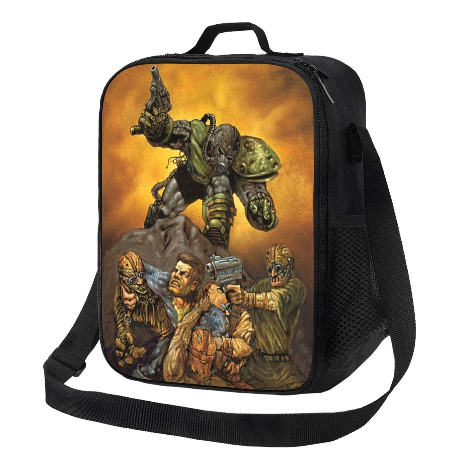 Fallout Lunch Bag Insulated Thermal Boxes with Shoulder Strap & Handle ...