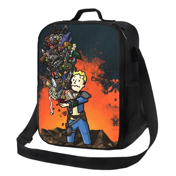 Fallout Lunch Bag Insulated Thermal Boxes with Shoulder Strap & Handle ...