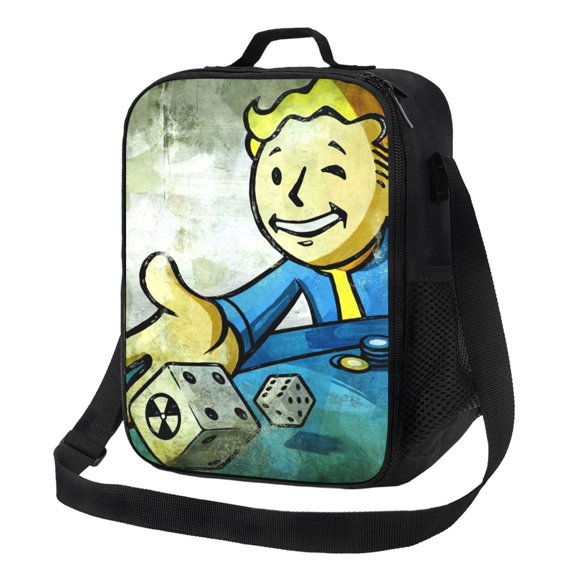 Fallout Lunch Bag Insulated Thermal Boxes with Shoulder Strap & Handle ...
