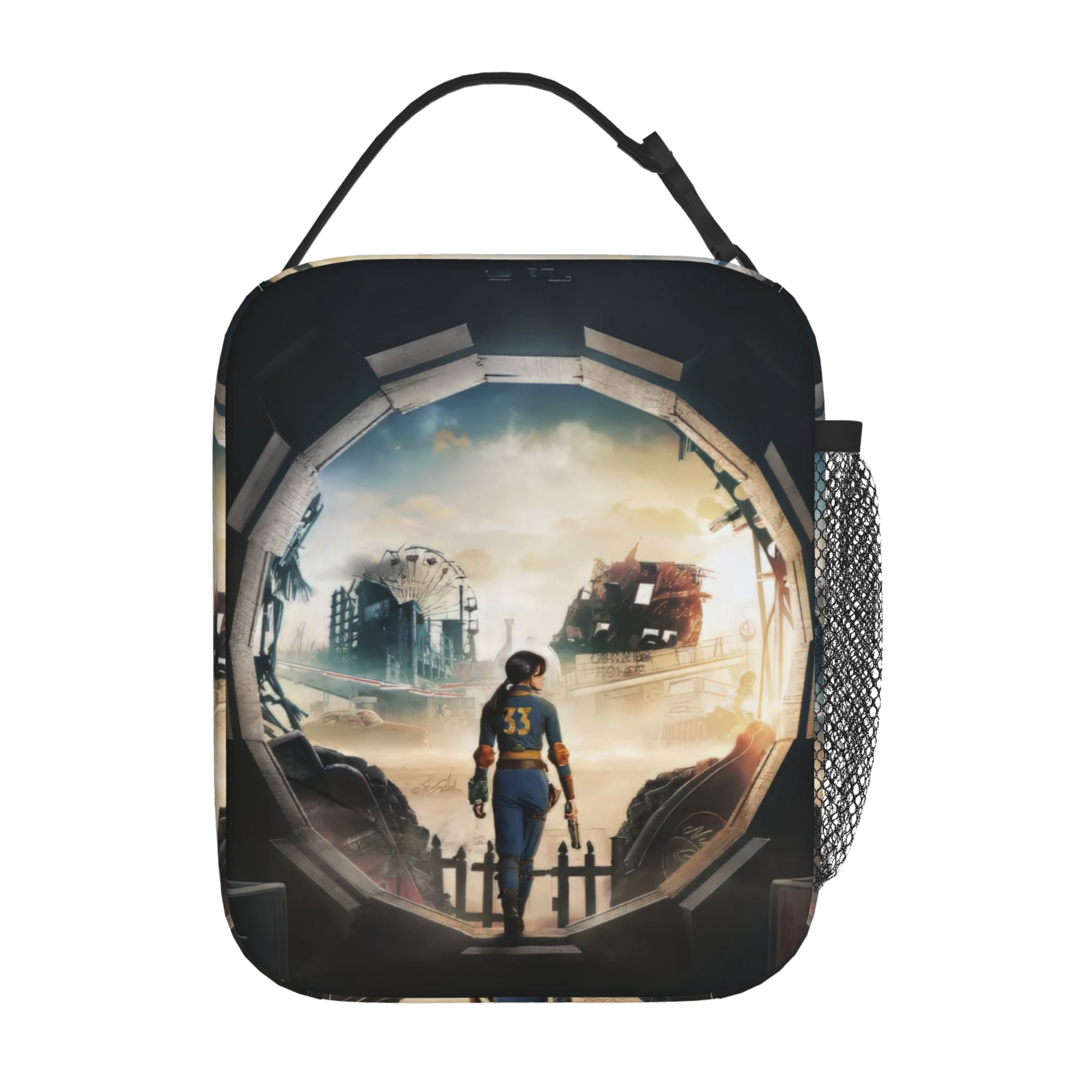 Fallout Lunch Bag, Portable Hand-held Pack Bento Bag Insulated Lunch ...