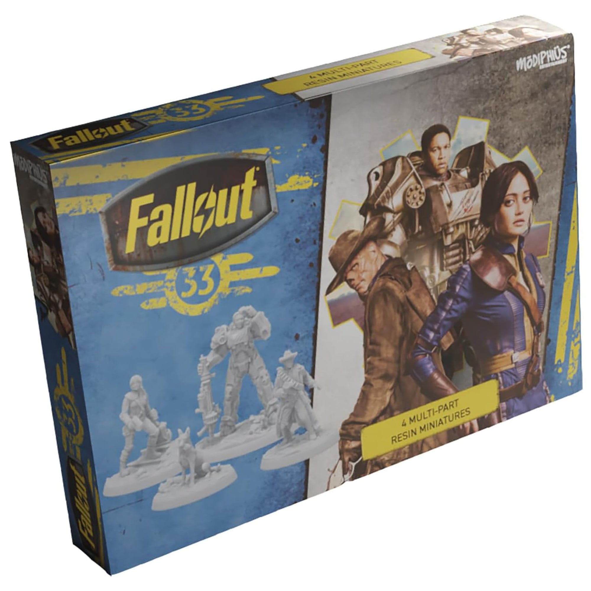 Fallout Miniatures: LA Tales Resin Figures & Scenic Bases - Walmart.com