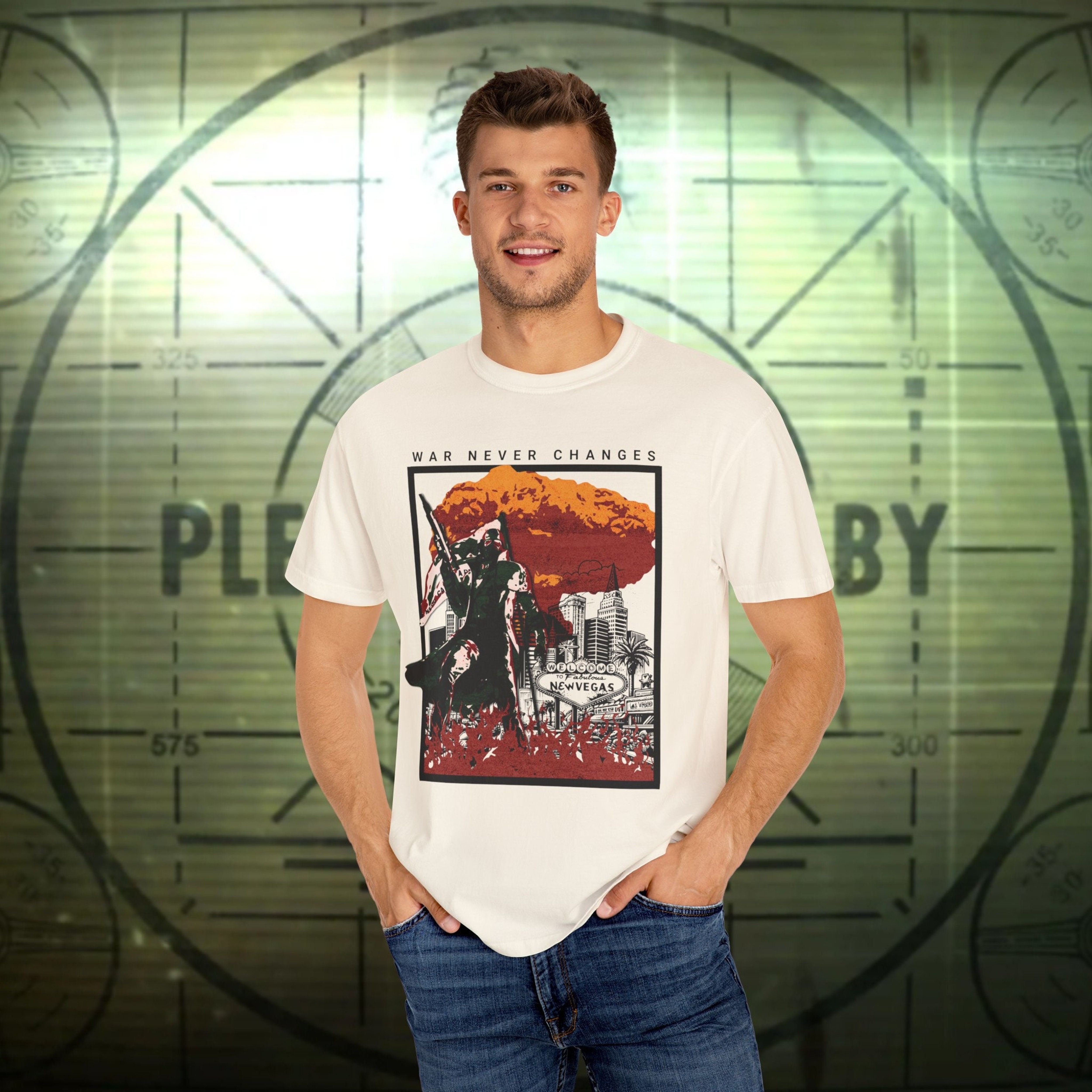 Fallout New Vegas Inspired War Never Changes Shirt | Fallout Game ...