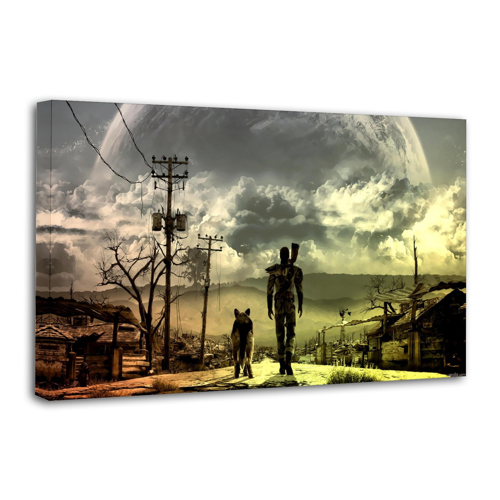 Fallout New Vegas Print Photo Art Painting Canvas Poster Home ...