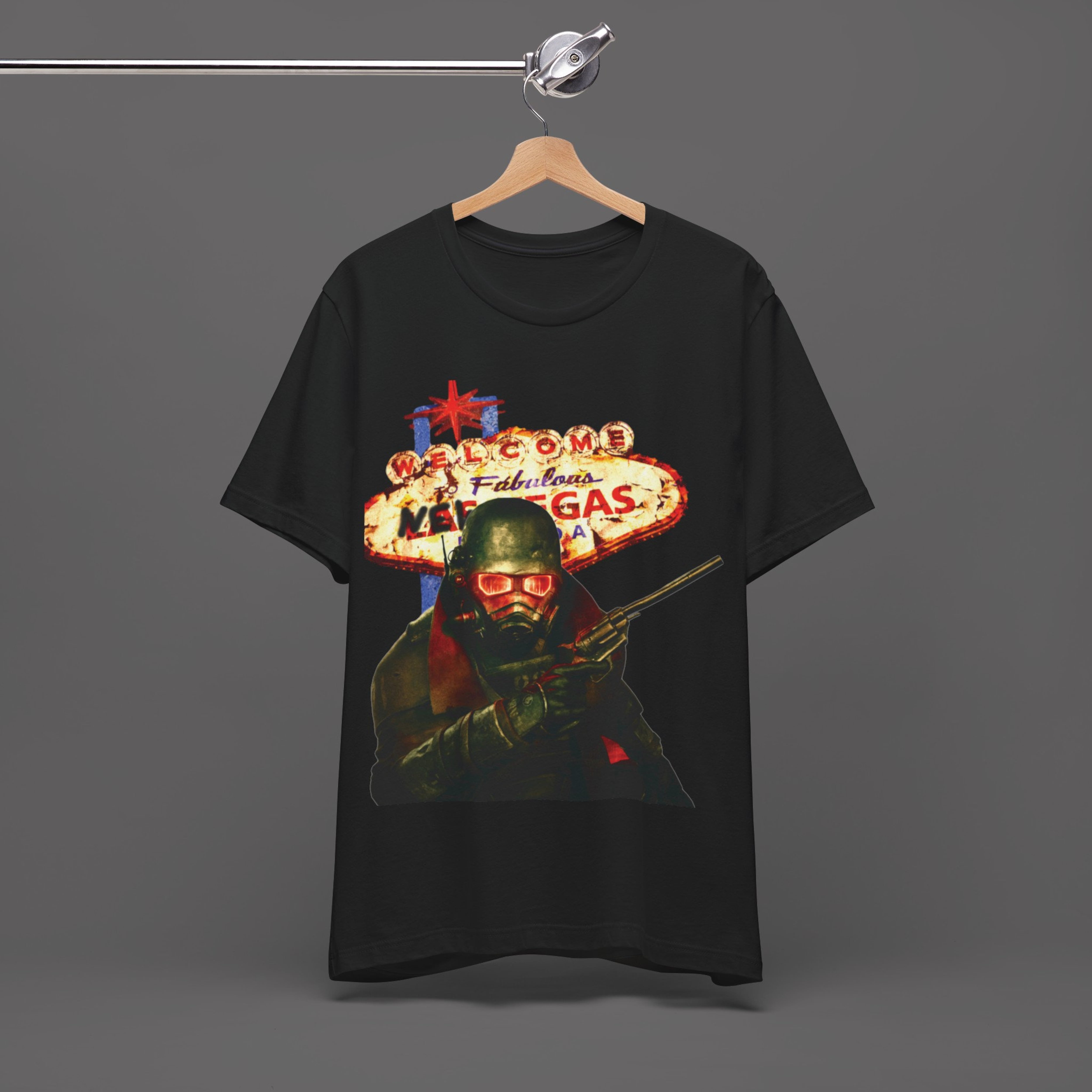 Fallout New Vegas Shirt, NCR Ranger, Bethesda, Vintage Style, Video ...