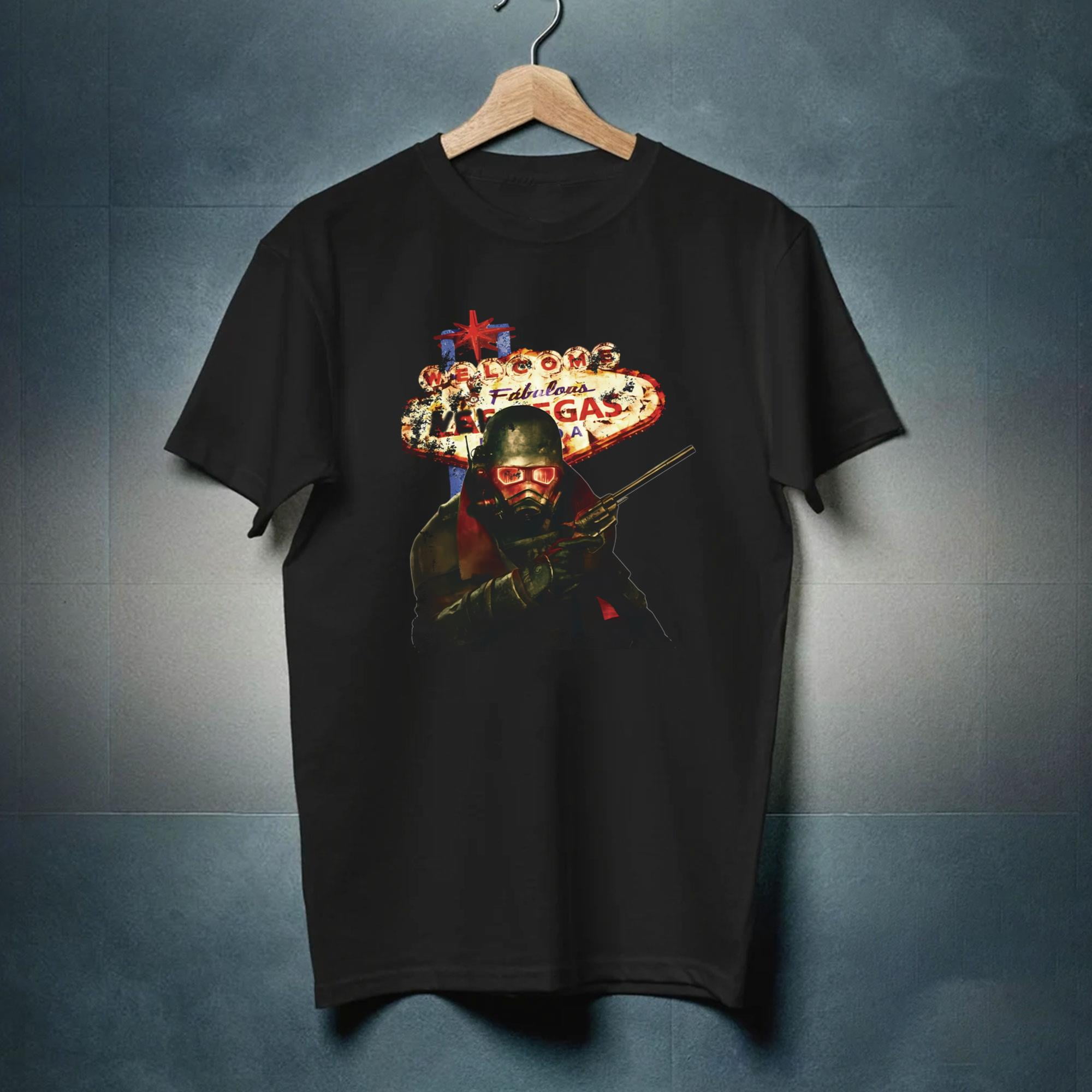 Fallout New Vegas Shirt, NCR Ranger, Pump Cover, Vintage Style ...