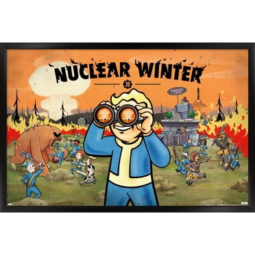 Fallout - Vault Boy - Thumbs Up Wall Poster, 22.375" x 34" Framed ...