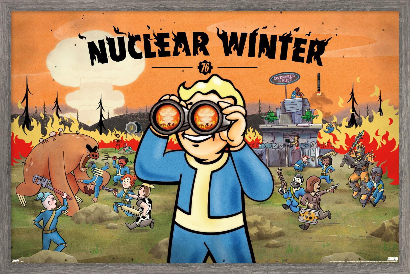 Fallout - Nuclear Winter Wall Poster, 14.725" x 22.375" Framed ...