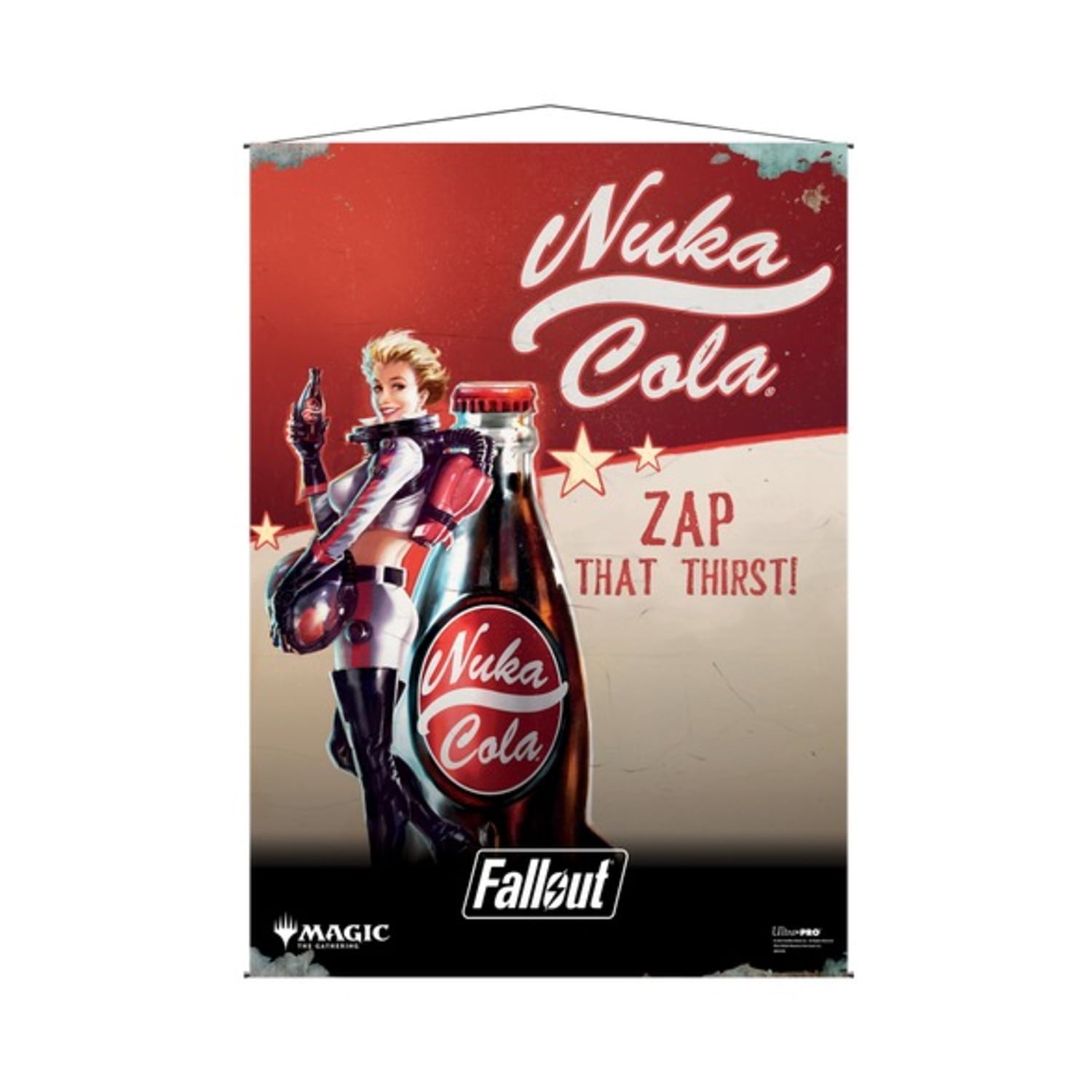 Fallout® Nuka-Cola Pinup Wall Scroll for Magic: The Gathering - Walmart.com