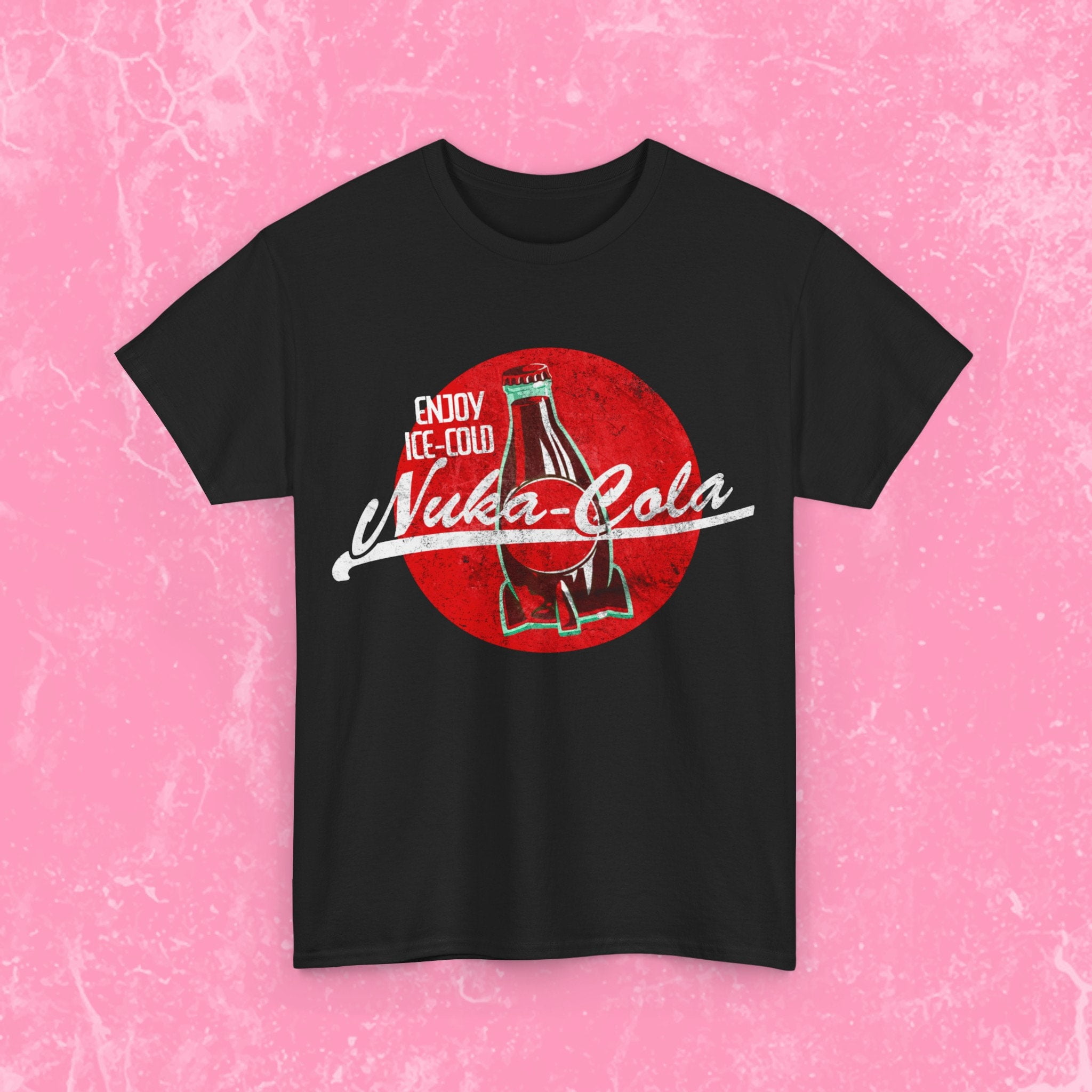 Fallout Nuka Cola T-Shirt Gaming Streetwear Gifts for Gamers Stylish ...