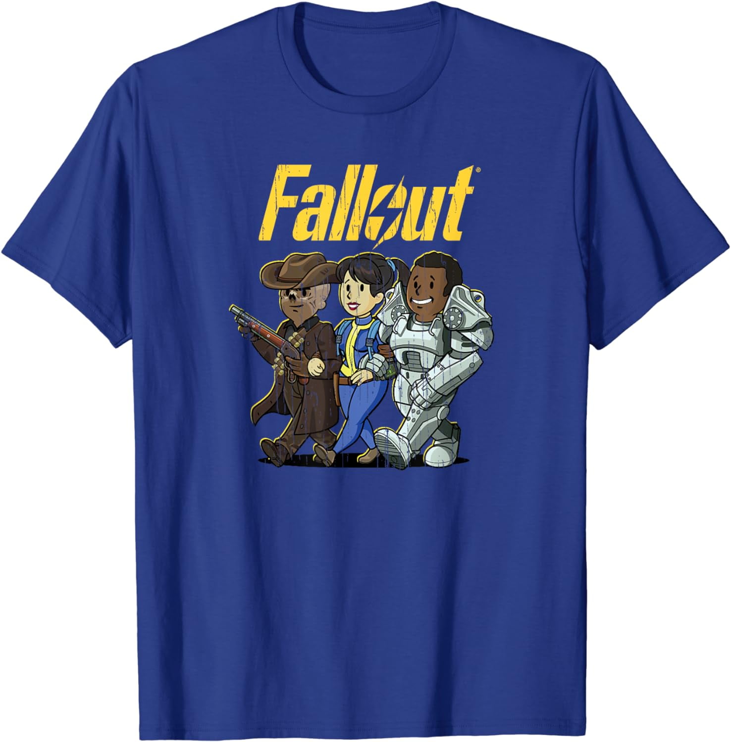Fallout On A Stroll T-Shirt Graphic For Men And Women Unisex Cotton ...