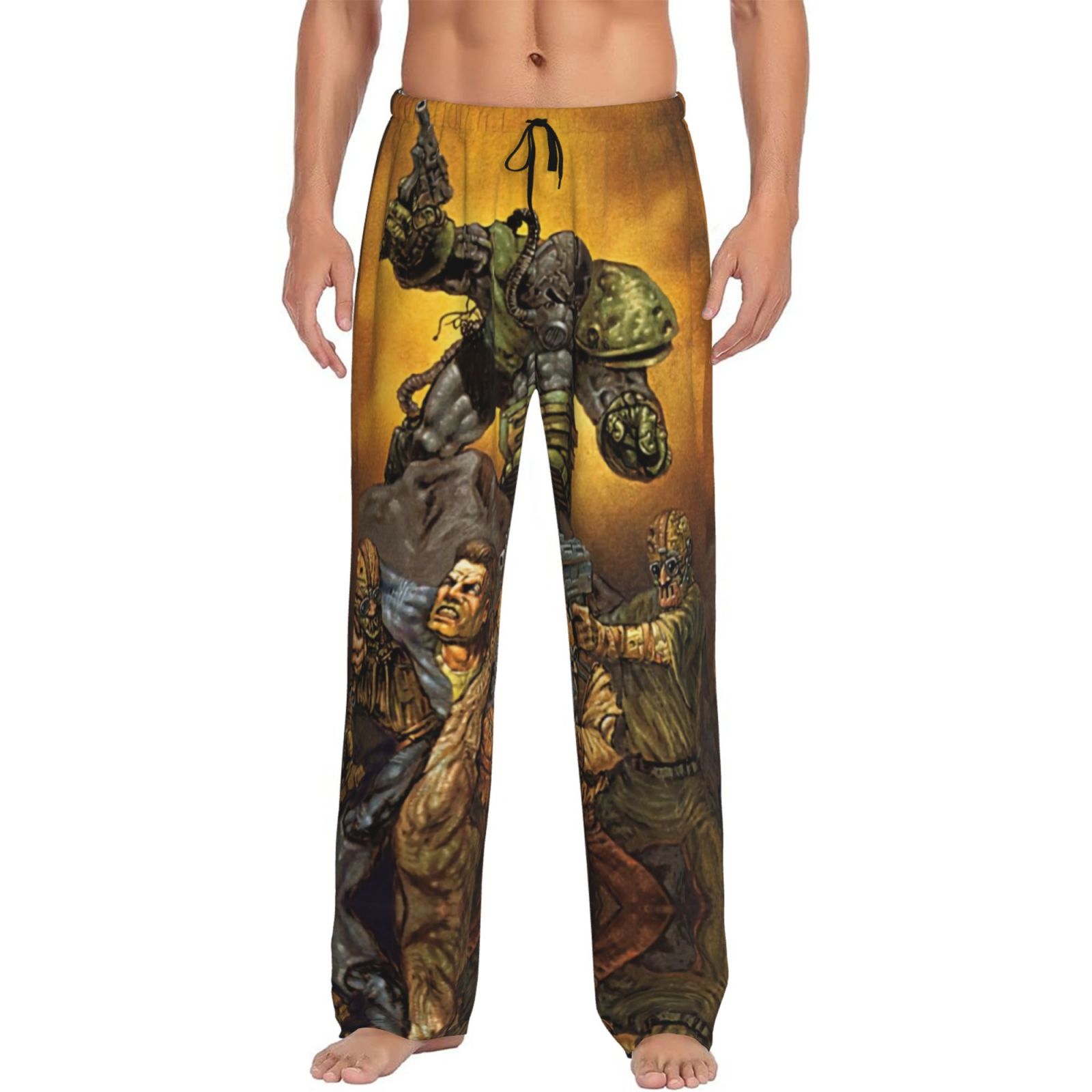 Fallout Pajama Pants Drawstring Elastic Waistband Loungewear Comfy ...