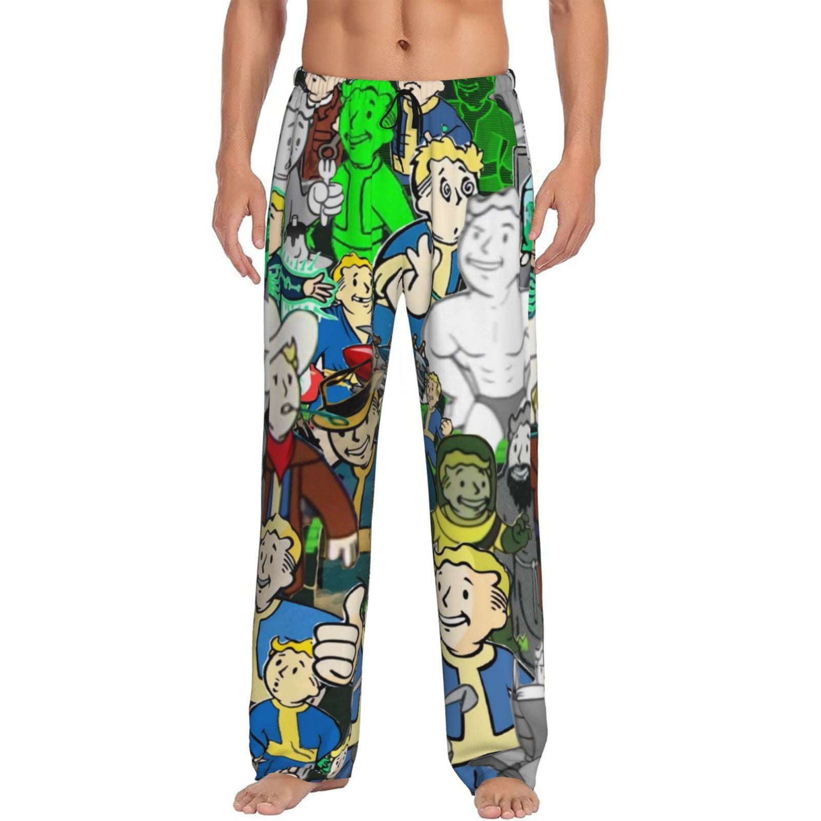 Fallout Pajama Pants Drawstring Elastic Waistband Loungewear Comfy ...