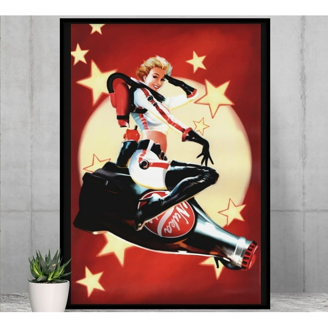 Fallout Poster Nuka Cola Cowgirl Girl Pin Up Video Game Poster Gaming ...