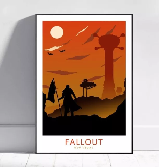 Fallout Poster, Nuka Cola Wall Art, Rolled Print, Game Poster Gift 4 NO ...