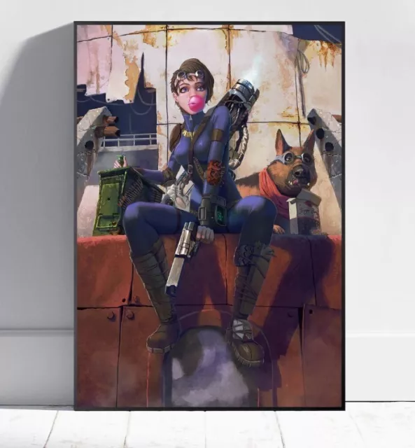 Fallout Poster, Nuka Cola Wall Art, Rolled Print, Game Poster Gift 9 NO ...