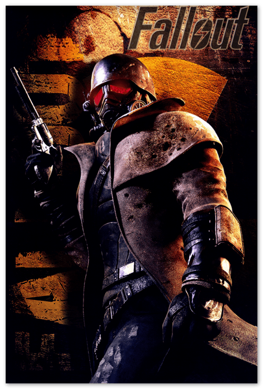 Fallout Poster Soldier Video Game Poster Gaming Fallout (12x18Inches ...