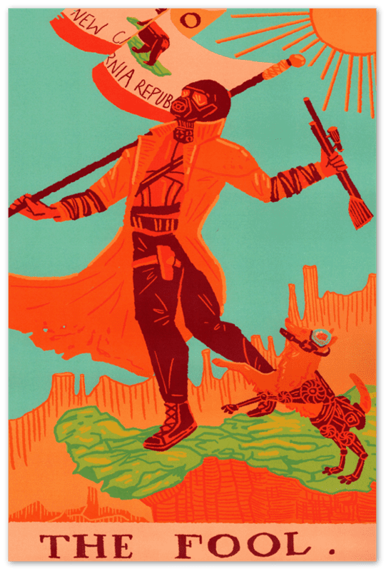 Fallout Poster The Fool Wasteland Video Game Poster Gaming Fallout ...