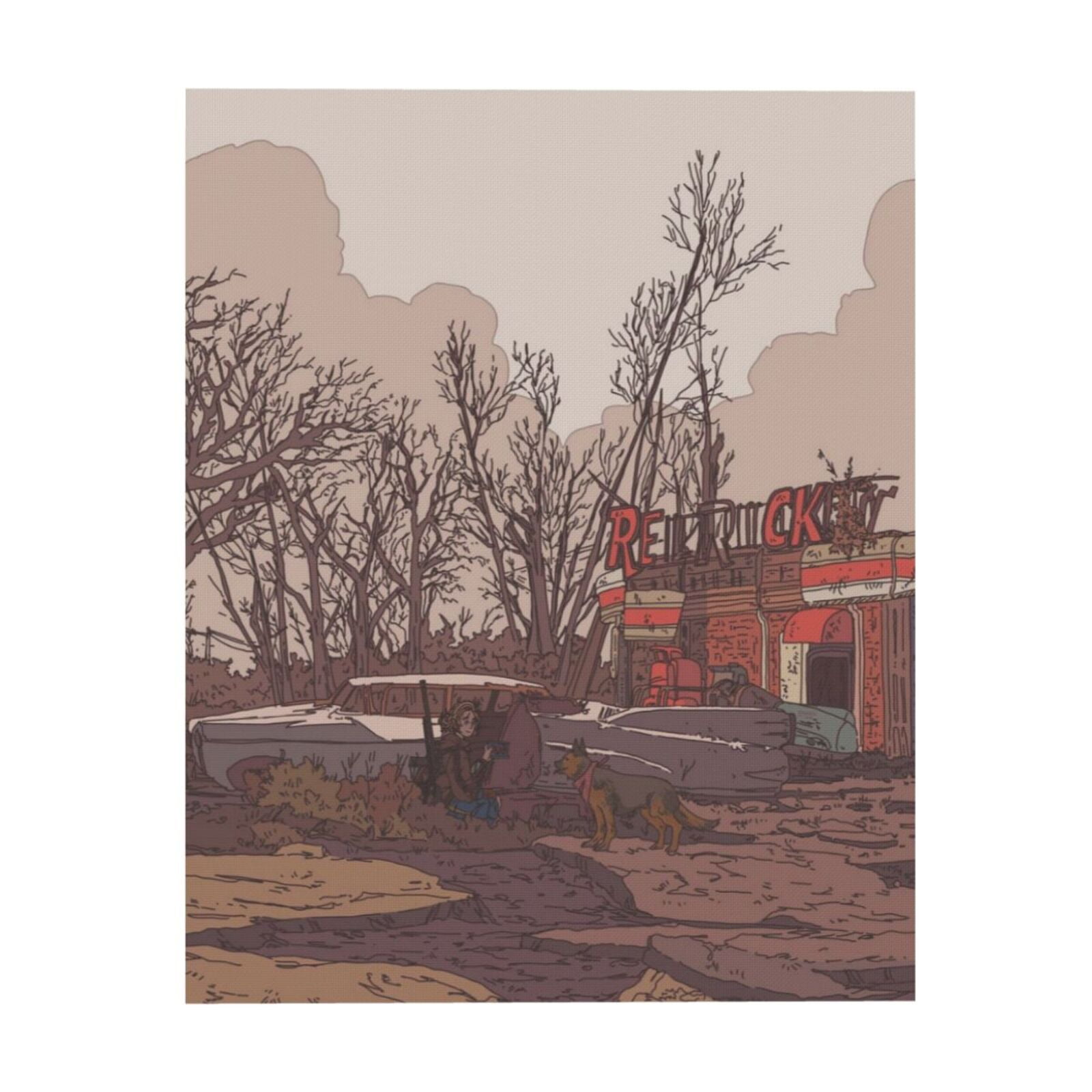 Fallout Posters , Home Decorations Posters for Room Aesthetic Wall Art ...