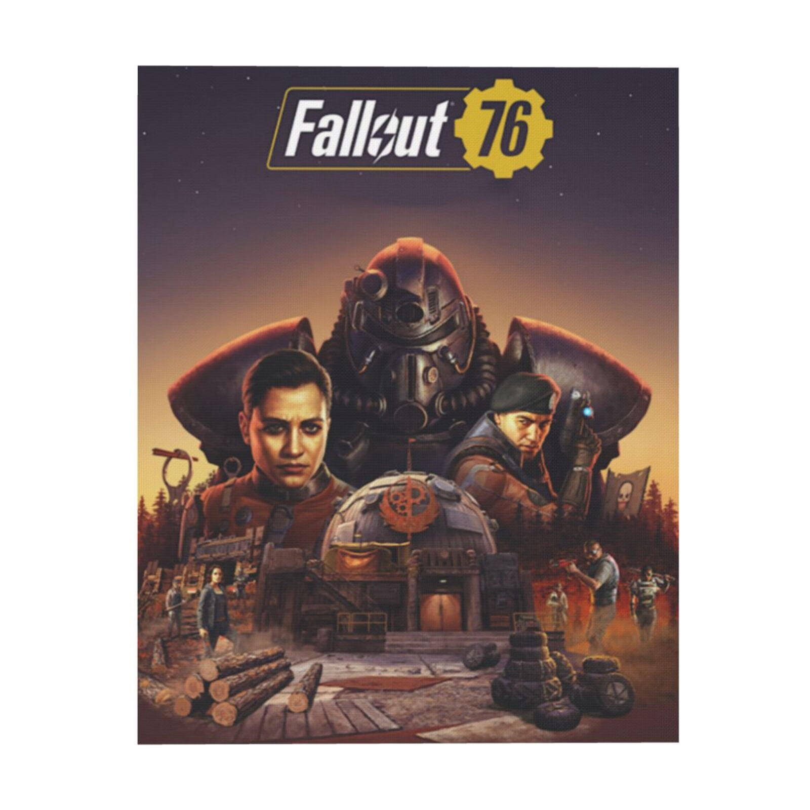 Fallout Posters , Home Decorations Posters for Room Aesthetic Wall Art ...