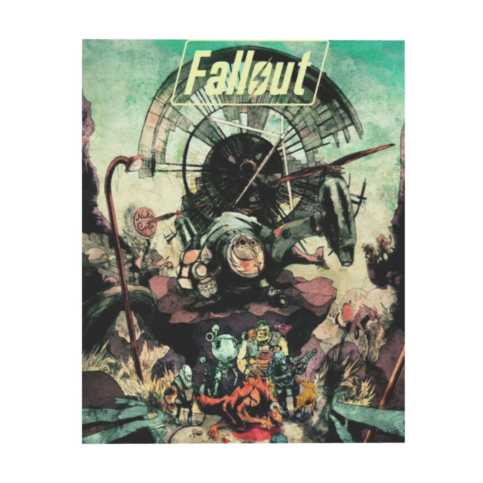 Fallout Posters , Home Decorations Posters for Room Aesthetic Wall Art ...