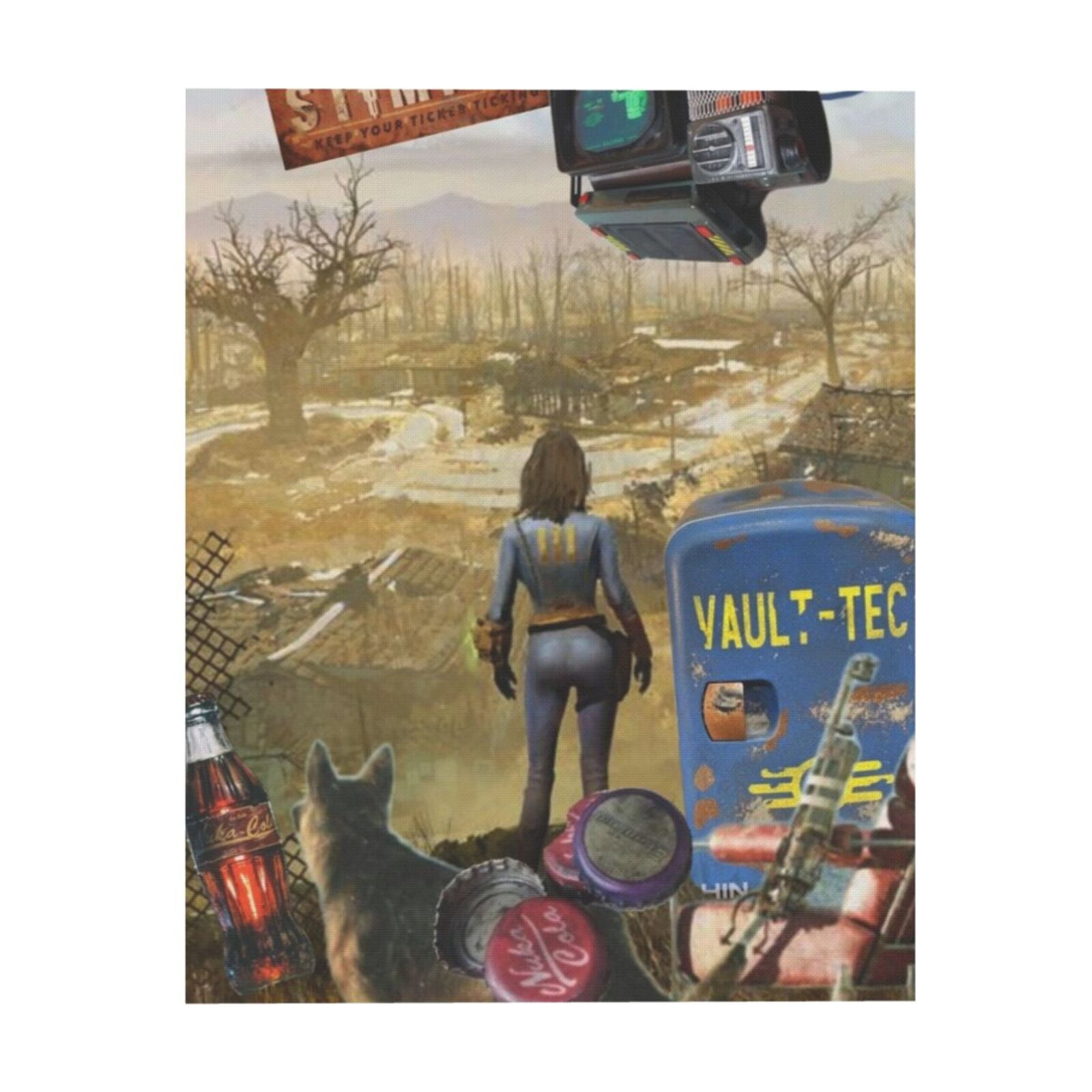 Fallout Posters , Home Decorations Posters for Room Aesthetic Wall Art ...