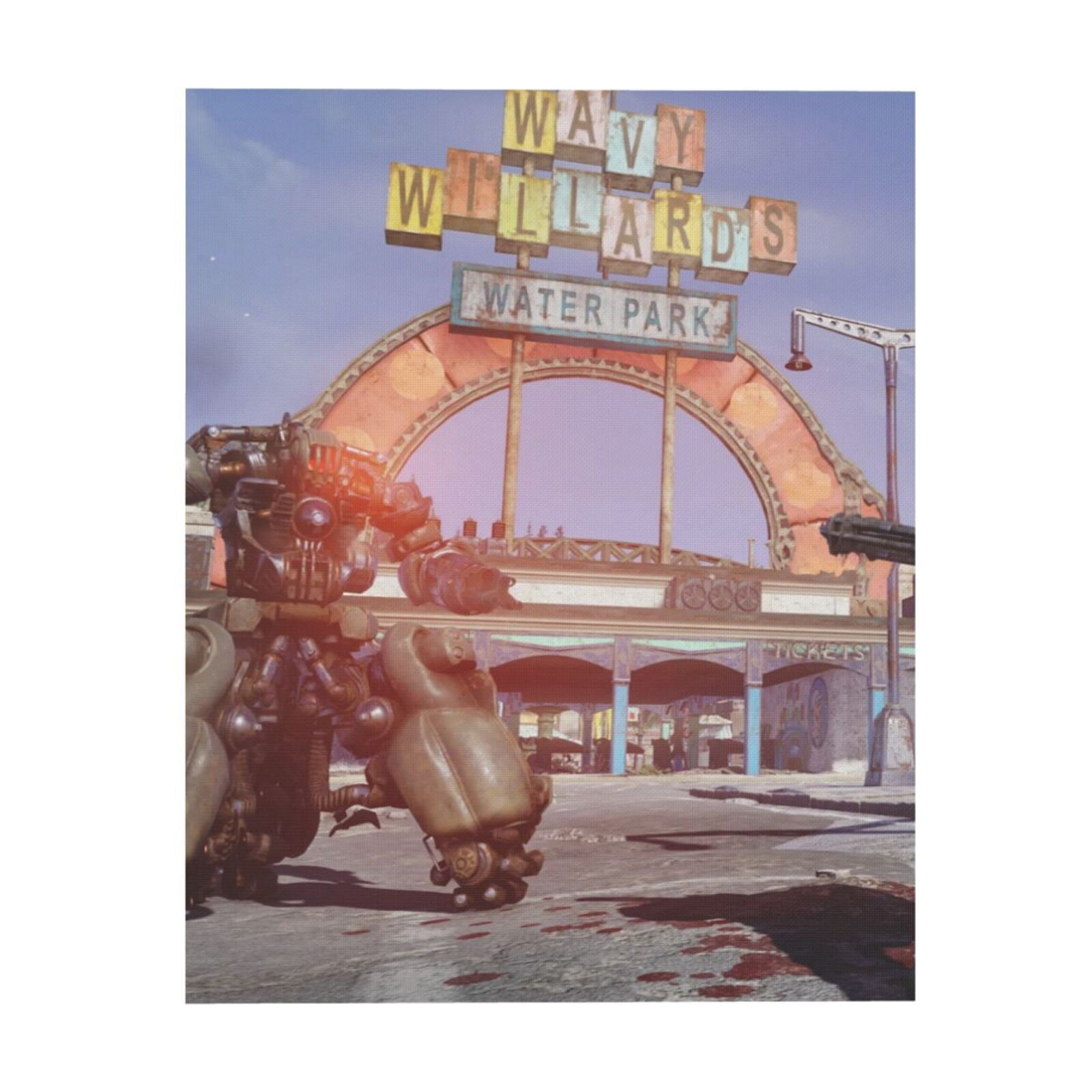 Fallout Posters , Home Decorations Posters for Room Aesthetic Wall Art ...