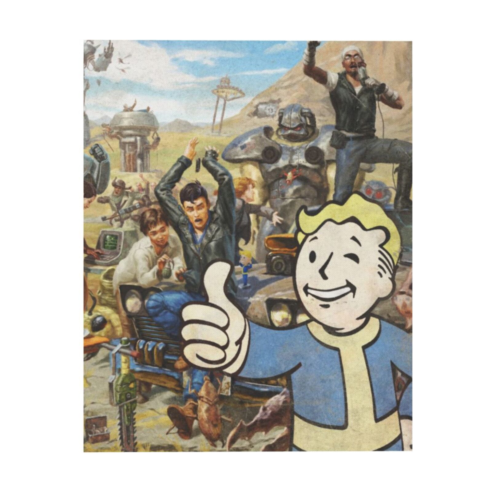 Fallout Posters , Home Decorations Posters for Room Aesthetic Wall Art ...
