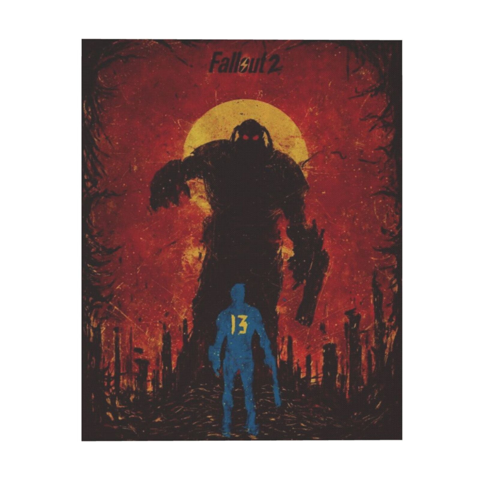 Fallout Posters , Home Decorations Posters for Room Aesthetic Wall Art ...