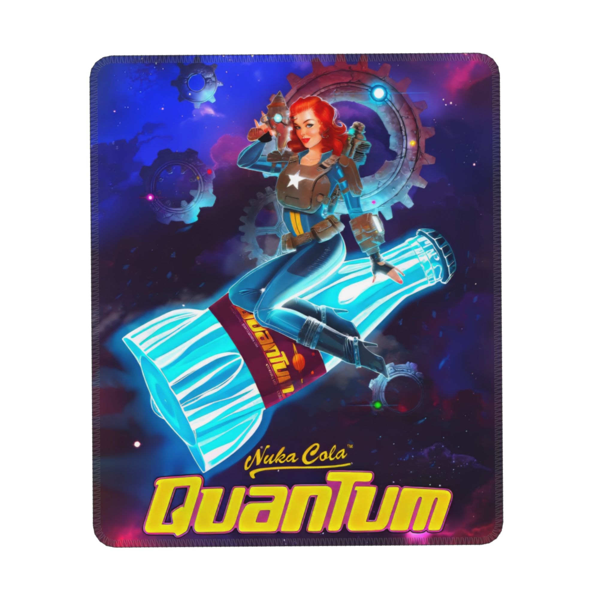 Fallout Rubber Lock Edge Mouse Pad (Vertical) Office Mouse Pad Home ...